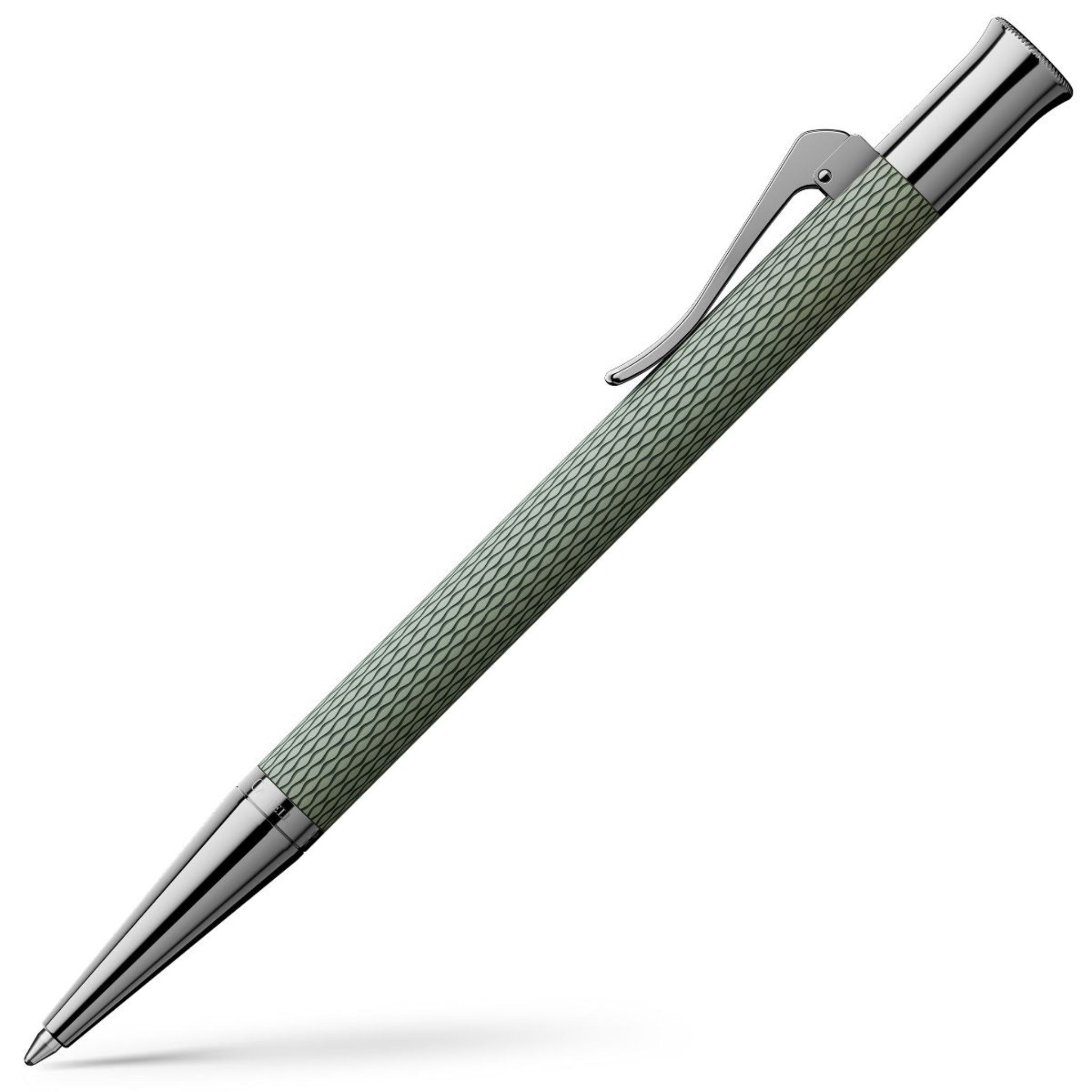 Graf von Faber-Castell Colour Concept Guilloche Sage Green Ballpoint P ...
