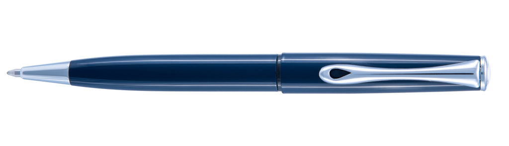 Diplomat Esteem Dark Blue lacquer ballpoint pen – P.W. Akkerman Den Haag
