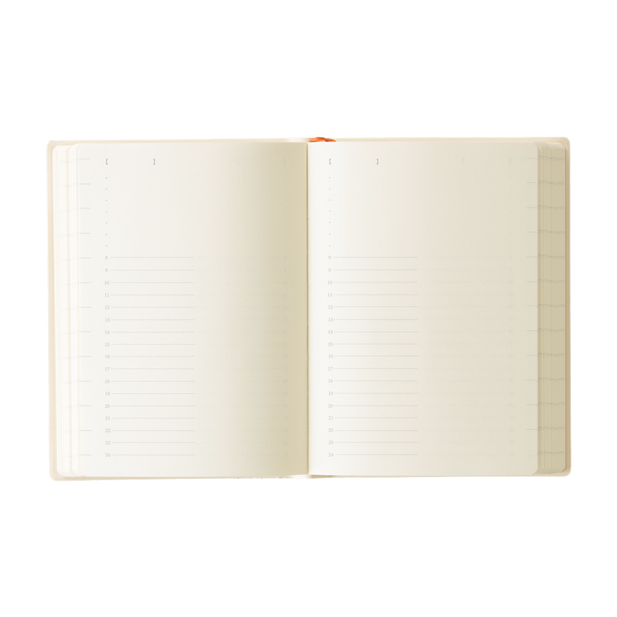 Midori MD Notebook Diary 1 Day 1 Page A6 2026 – P.W. Akkerman Den Haag
