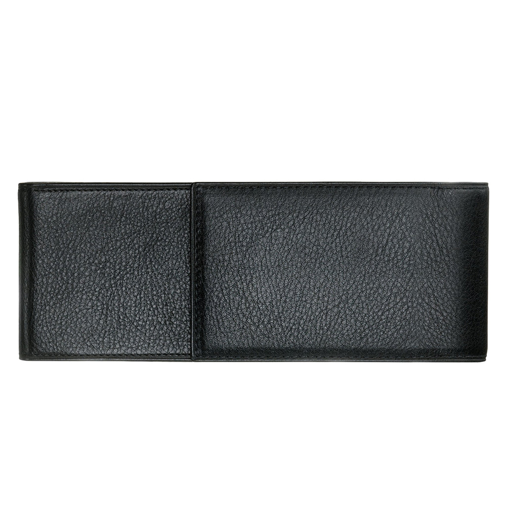 Lamy case in black grained leather - two-piece – P.W. Akkerman Den Haag
