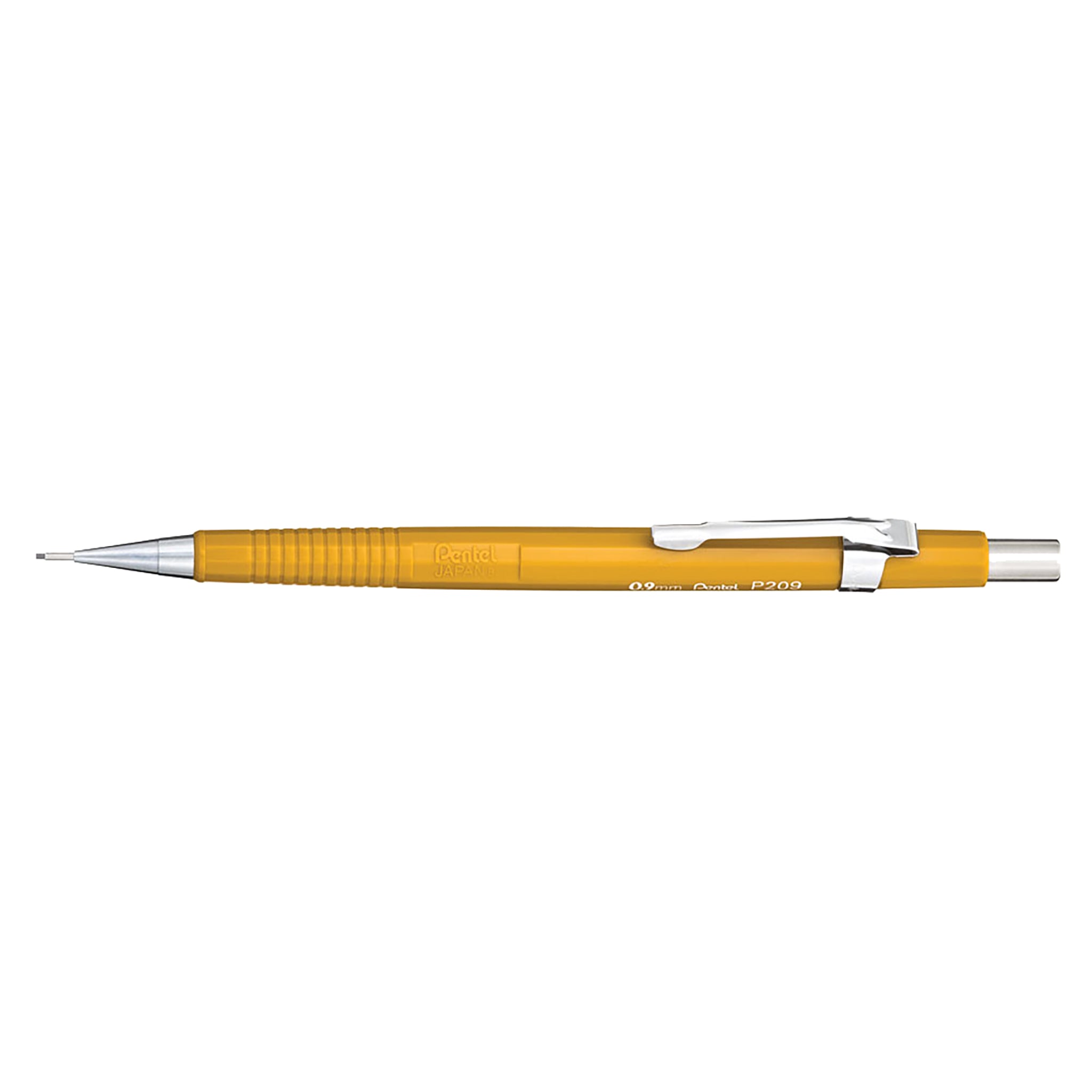 Pentel P209 yellow mechanical pencil (0.9 mm) – P.W. Akkerman Den Haag