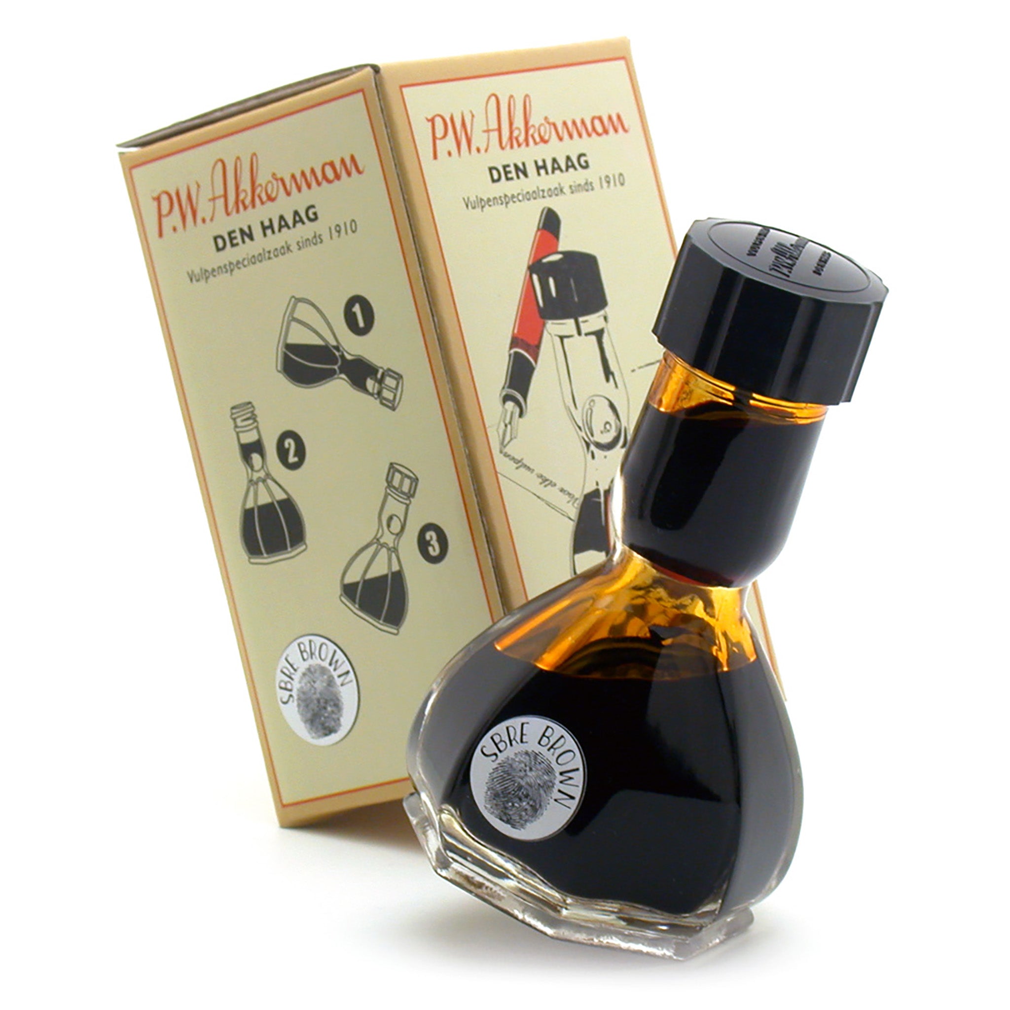 SBREBROWN - Akkerman Limited Edition fountain pen ink – P.W. Akkerman ...